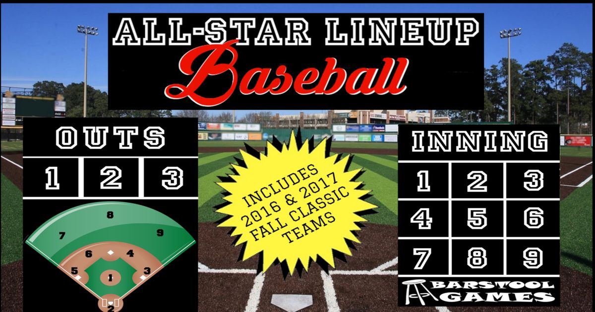 All-Star Lineup Baseball | Board Game | BoardGameGeek