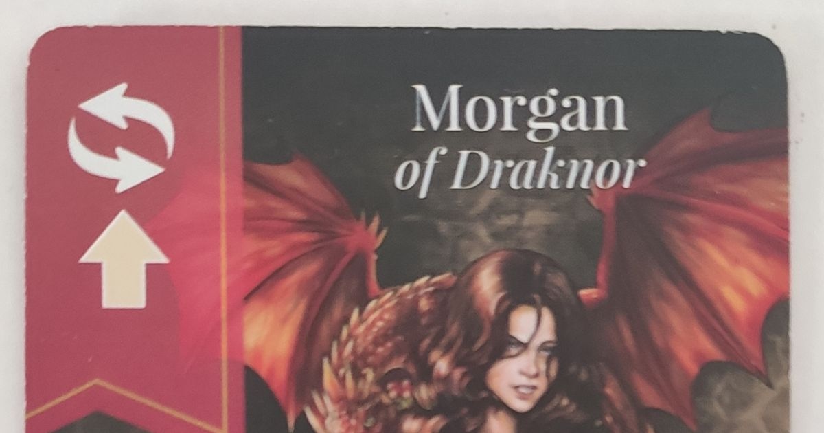 Maiden's Quest: Morgan of Draknor Savior Promo Card | Board Game ...
