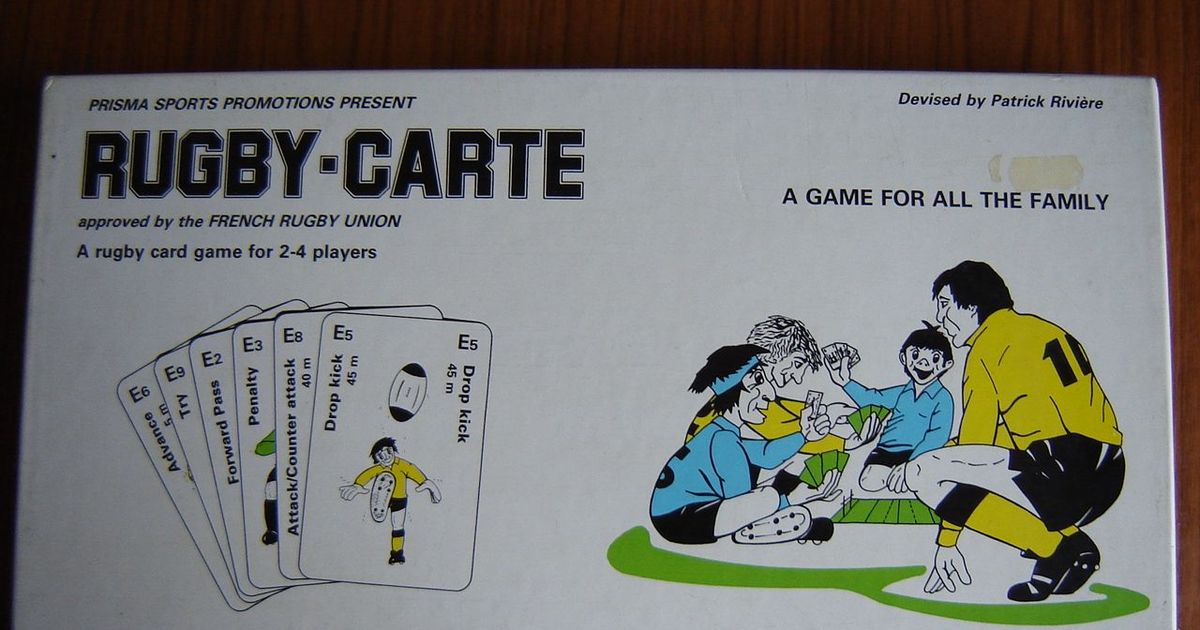 Rugby Carte | Board Game | BoardGameGeek