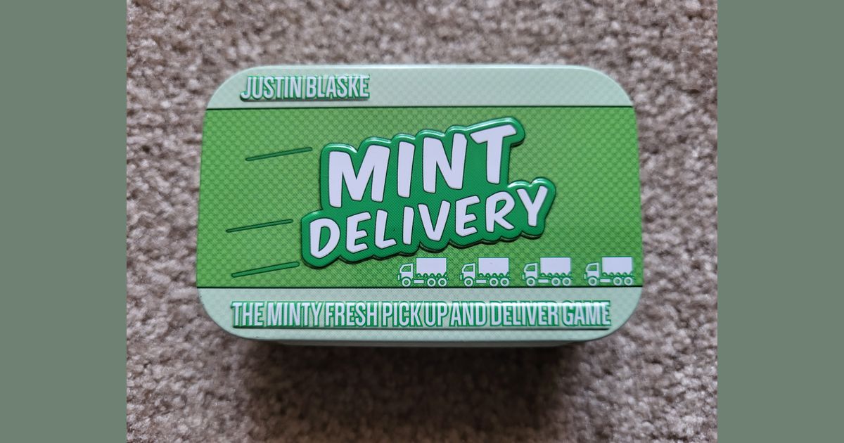 Advent Dicember 2022- Making a Mint Delivery to the dice mountain | Herald's Call | BoardGameGeek