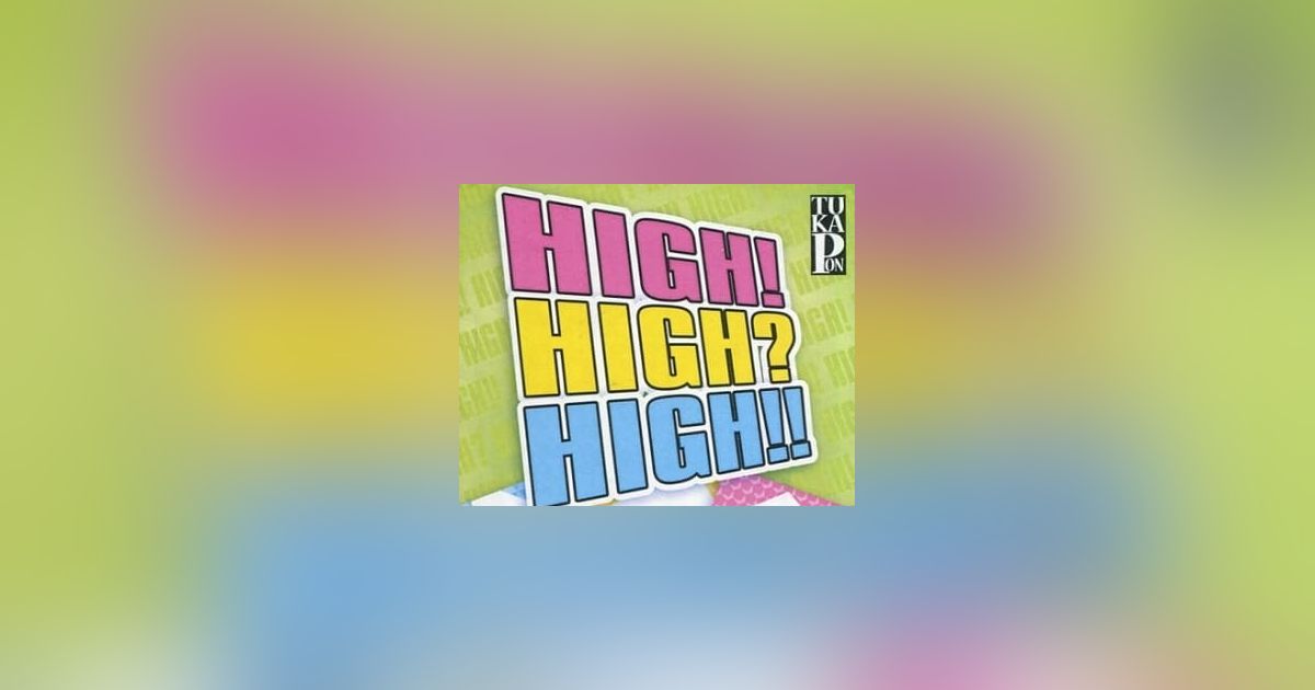 High!High?High!! | Board Game | BoardGameGeek