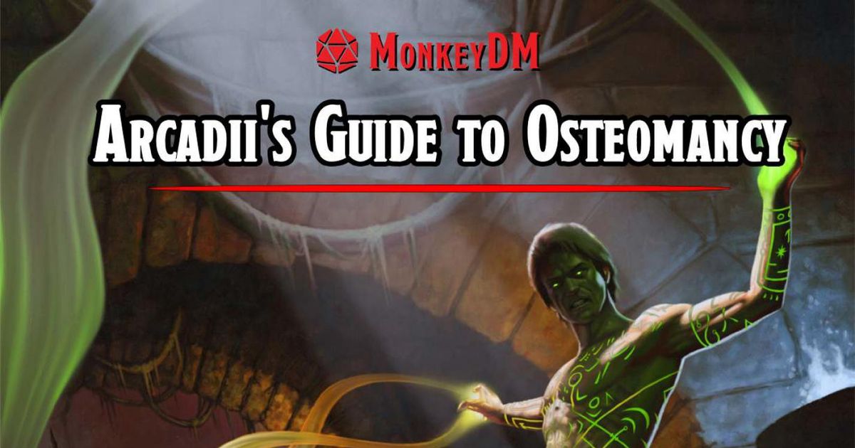 Arcadii's Guide to Osteomancy | RPG Item | RPGGeek