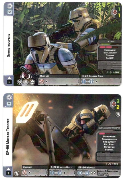 Star Wars: Legion – DF-90 Mortar Trooper / Shoretroopers Alternate Art ...