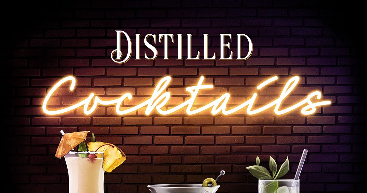 Distilled: Cocktails | Board Game | BoardGameGeek