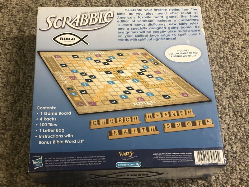 Scrabble Box