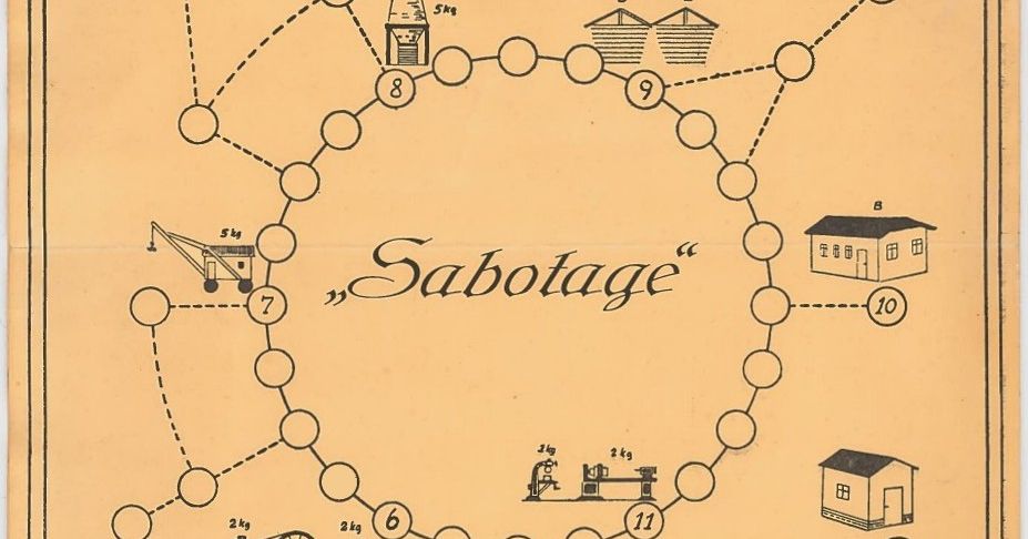 Sabotage | Board Game | BoardGameGeek