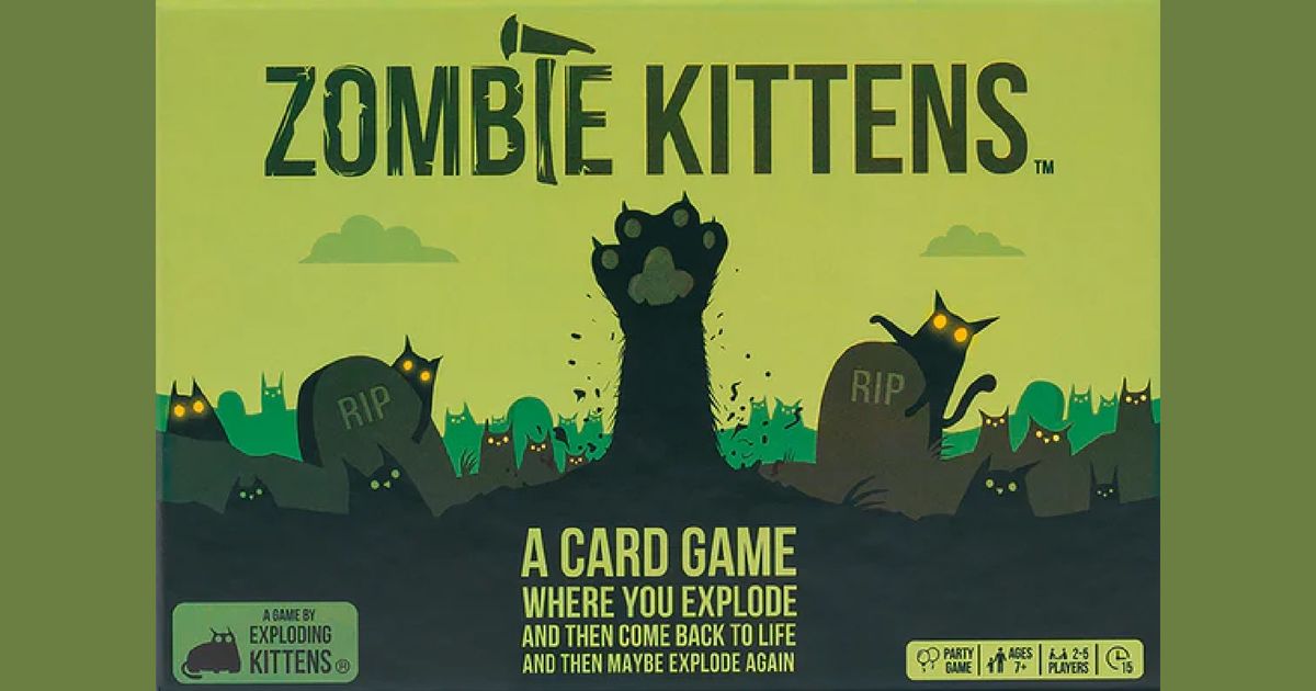 Clone card on zombie kitten card | Zombie Kittens