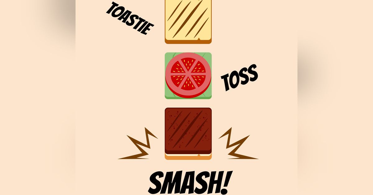 Toastie Toss Smash! | Board Game | BoardGameGeek