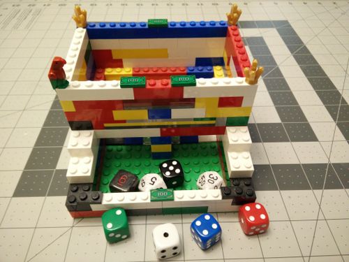 LEGO Dice Tower Enhancements | Something Something Board Game
