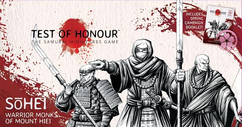 Test of Honour: The Samurai Miniatures Game – Sōhei: Warrior Monks of ...