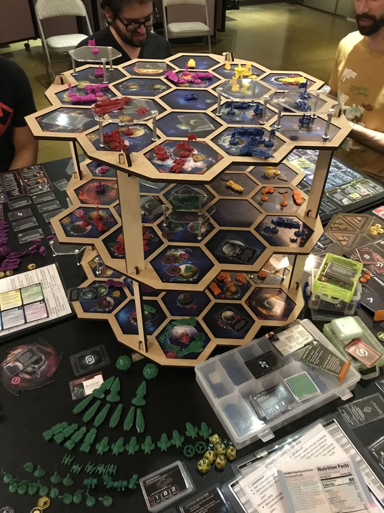 Twilight Imperium 3D: Three (3) Tiered Board Game Map Variant ...