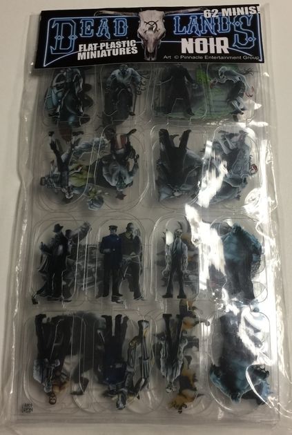 Flat Plastic Miniatures - Deadlands Noir | RPG Item | RPGGeek