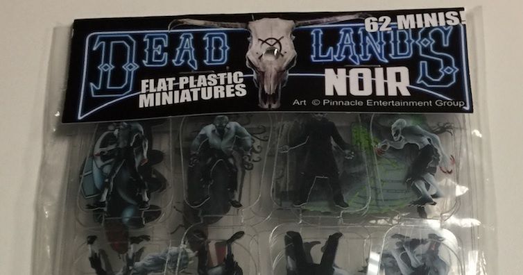 Flat Plastic Miniatures - Deadlands Noir | RPG Item | RPGGeek