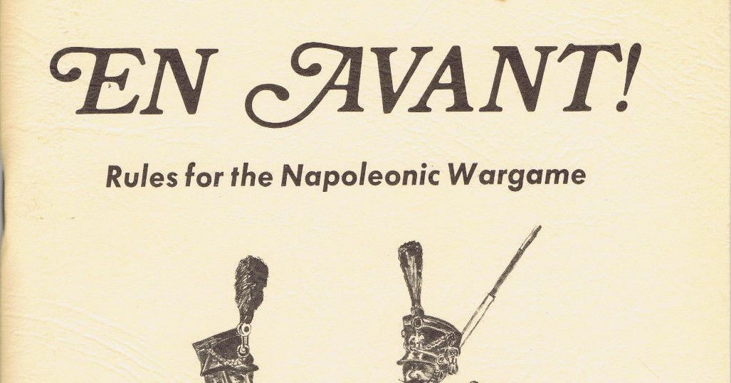 En Avant!: Rules for the Napoleonic Wargame | Board Game | BoardGameGeek