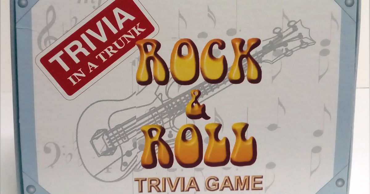 Trivia in a Trunk: Rock & Roll Trivia | Board Game | BoardGameGeek