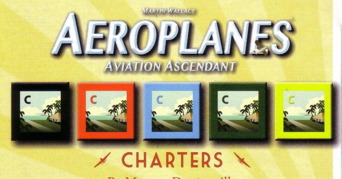 Aeroplanes: Charters | Board Game | BoardGameGeek