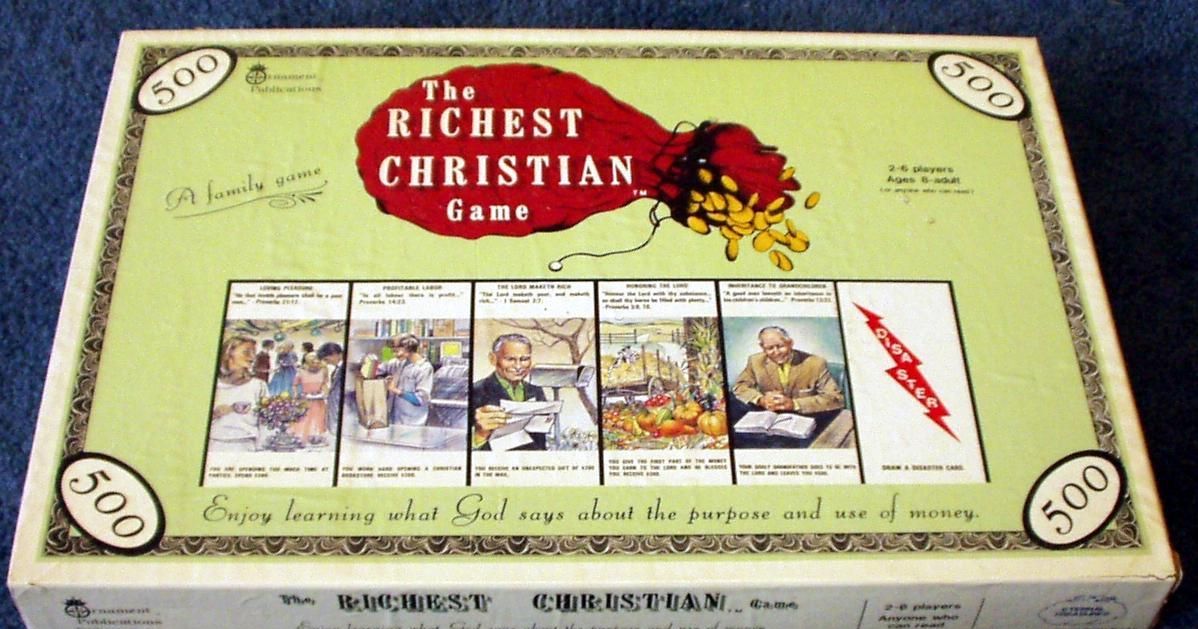 The Richest Christian | Board Game | BoardGameGeek