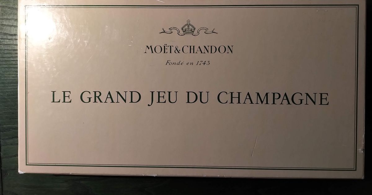 Le Grand Jeu du Champagne | Board Game | BoardGameGeek
