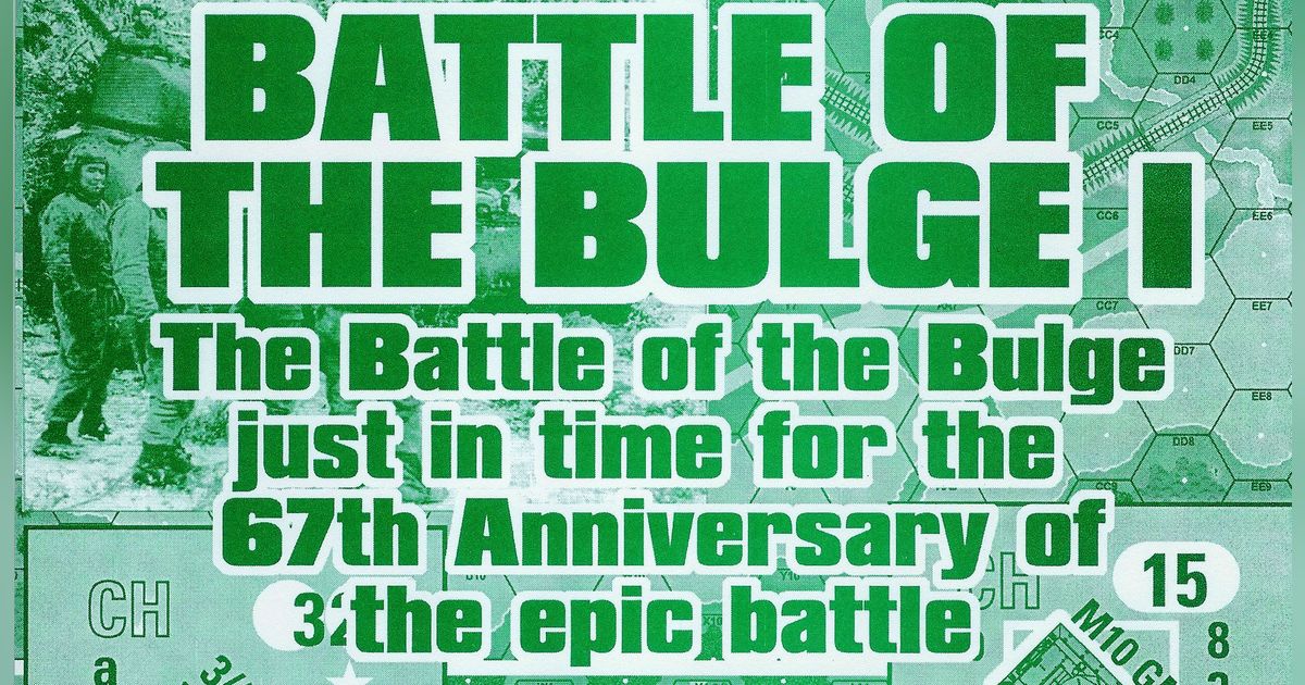 ASL Comp: Battle of the Bulge I | Board Game | BoardGameGeek