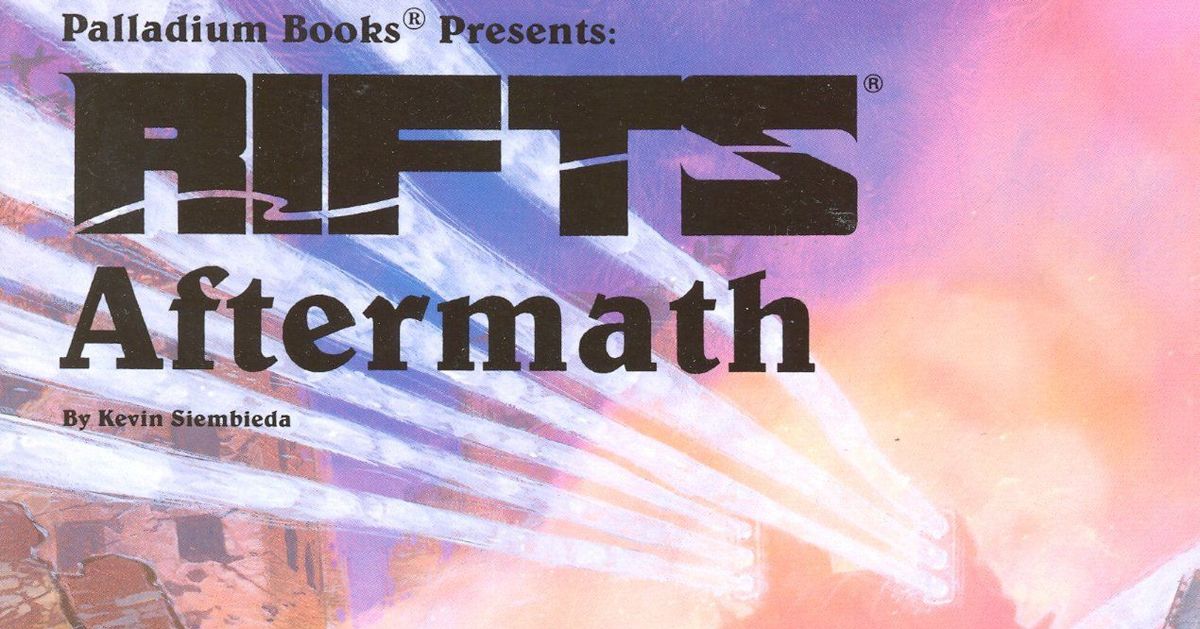 Rifts Aftermath | RPG Item | RPGGeek
