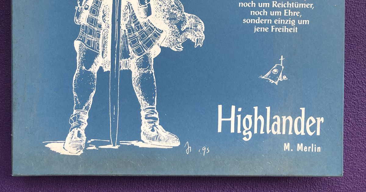 Highlander: moments of historie | Board Game | BoardGameGeek