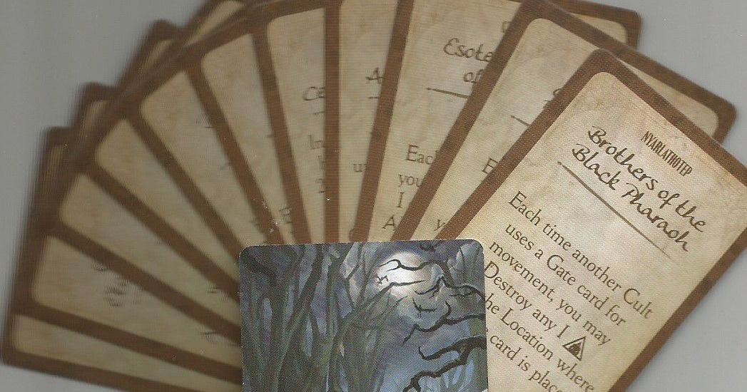 Fate of the Elder Gods: Promotional Cult Cards | Board Game | BoardGameGeek