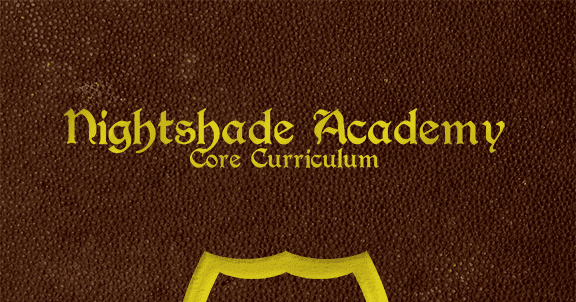 Nightshade Academy: Core Curriculum | RPG Item | RPGGeek