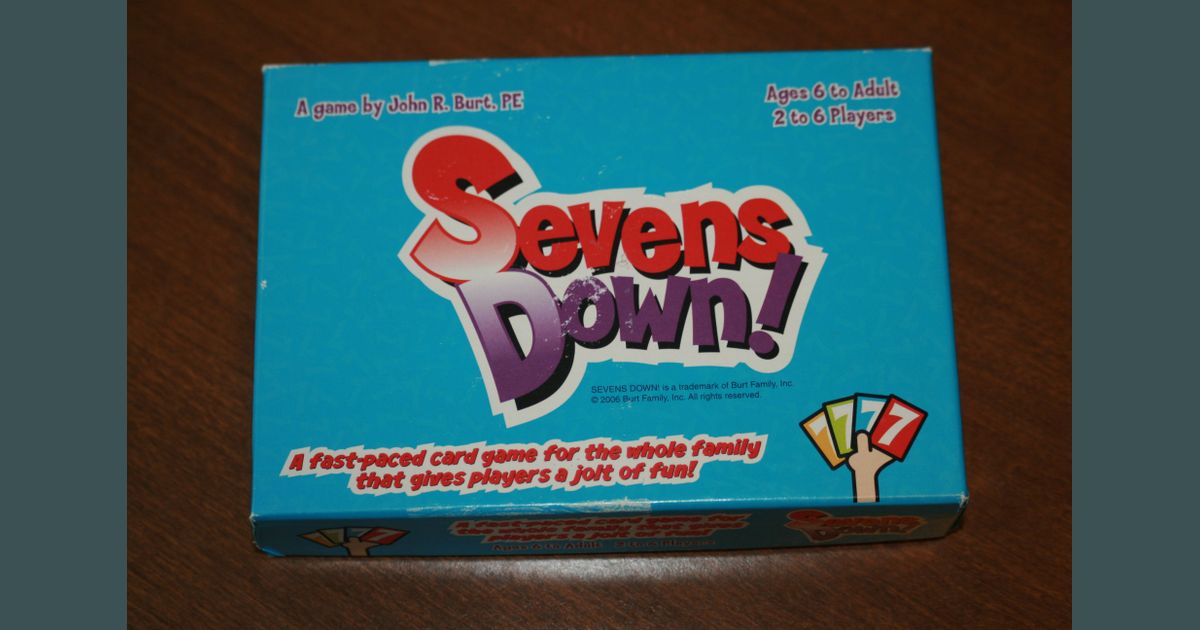 Sevens Down! | Board Game | BoardGameGeek
