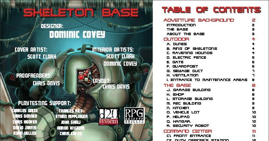 Skeleton Base (Revised) | RPG Item | RPGGeek