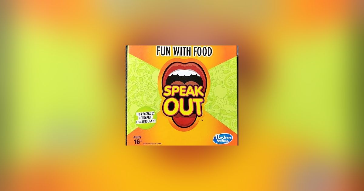 Speak Out: Fun With Food | Board Game | BoardGameGeek