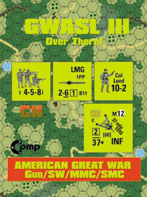 ASL Comp: GWASL III – Over There! American Great War | Board Game ...