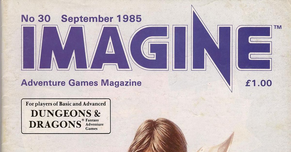 Imagine (Issue 30 - Sep 1985) | Issue | RPGGeek