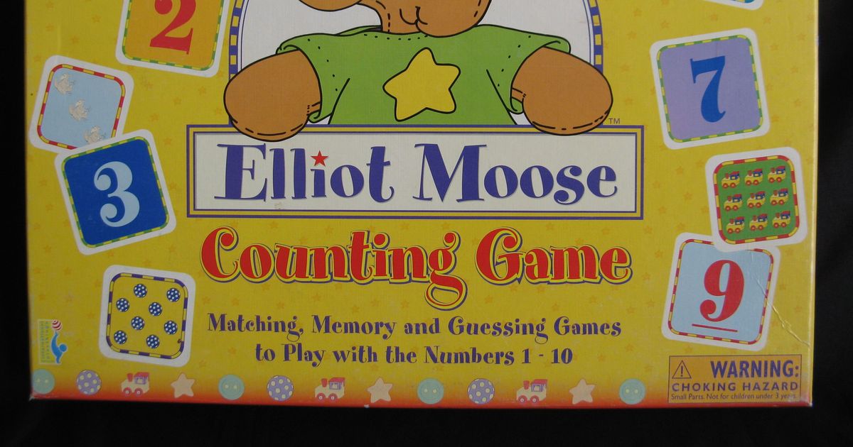 Elliot Moose Counting Game | Board Game | BoardGameGeek