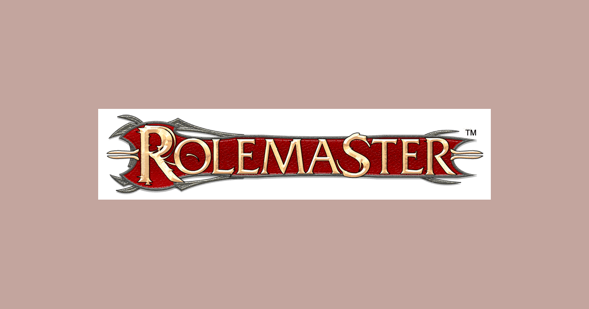 Hoja de personaje | Rolemaster (3rd & 4th Editions)