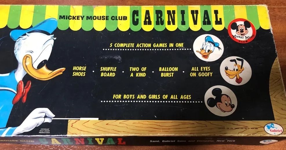Mickey Mouse Club Carnival | Board Game | BoardGameGeek