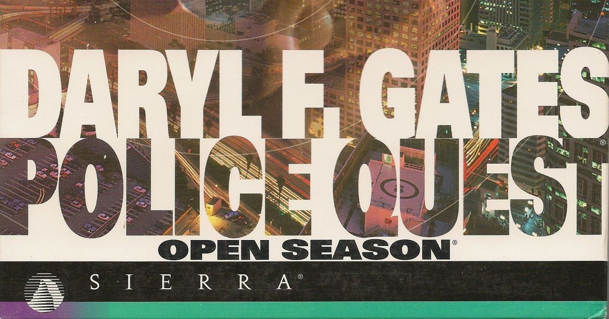 Police Quest: Open Season | Video Game | VideoGameGeek