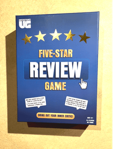 Five-Star Review Game | Board Game | BoardGameGeek