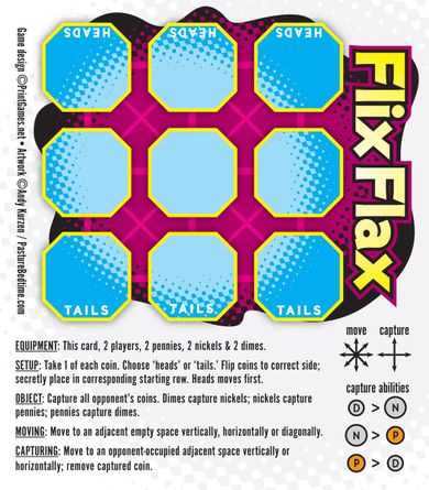 Flix Flax board & rules | Flix Flax