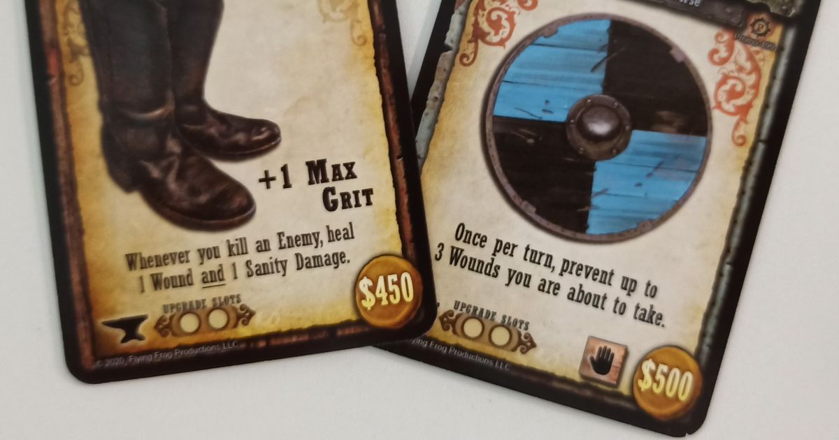Shadows of Brimstone: Promo Cards Set (P498 & P499) | Board Game ...