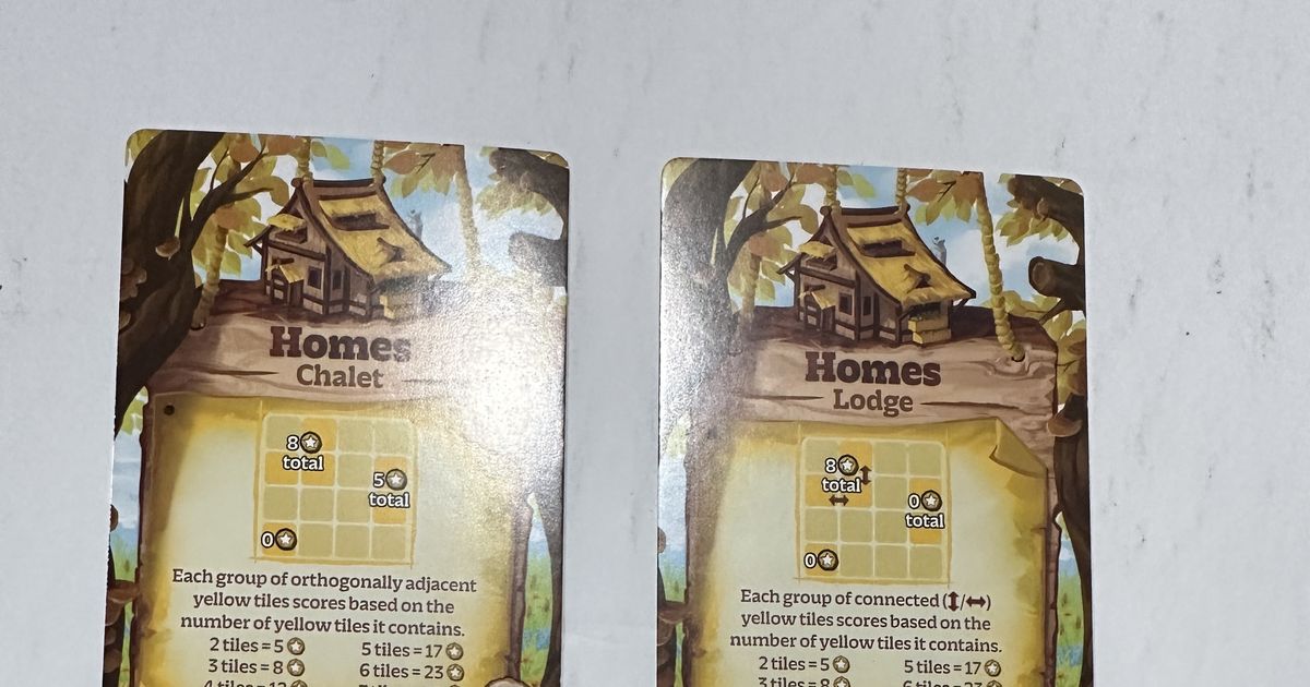 Timber Town: Replacement Cards | Board Game Accessory | BoardGameGeek