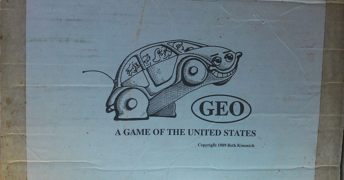 GEO: A Game Of The United States | Board Game | BoardGameGeek