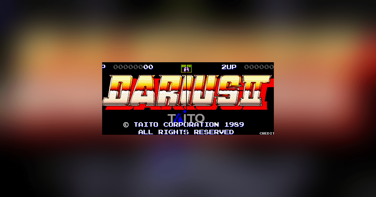 Darius II | Video Game | VideoGameGeek