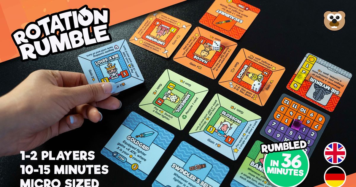 Rotation Rumble | Board Game | BoardGameGeek