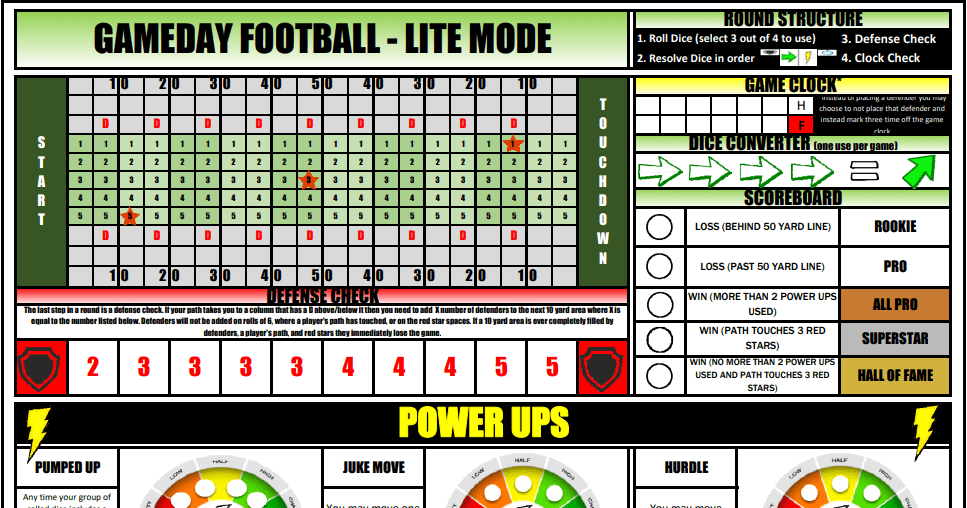 GameDay Football | Board Game | BoardGameGeek