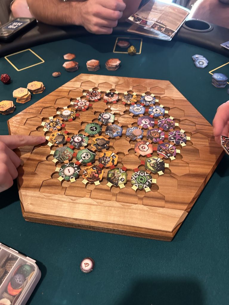 Custom CNC board | Neuroshima Hex