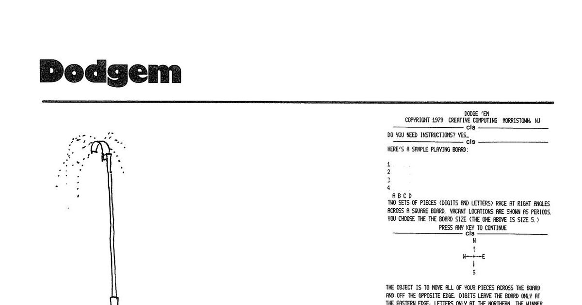 Dodgem | Video Game | VideoGameGeek