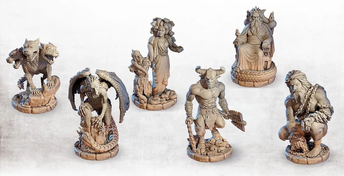 Inferno: 6 Miniature Box Set | Board Game Accessory | BoardGameGeek