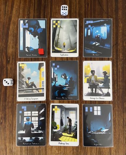 [WIP] Habits - 2024 9-Card PnP Design - Contest Ready