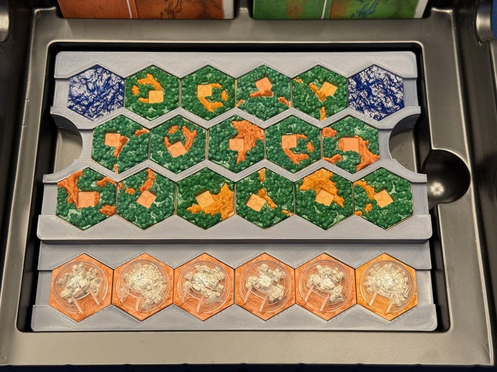3D printed storage tray for Terraforming Mars Big Box/Amazonis Planitia ...