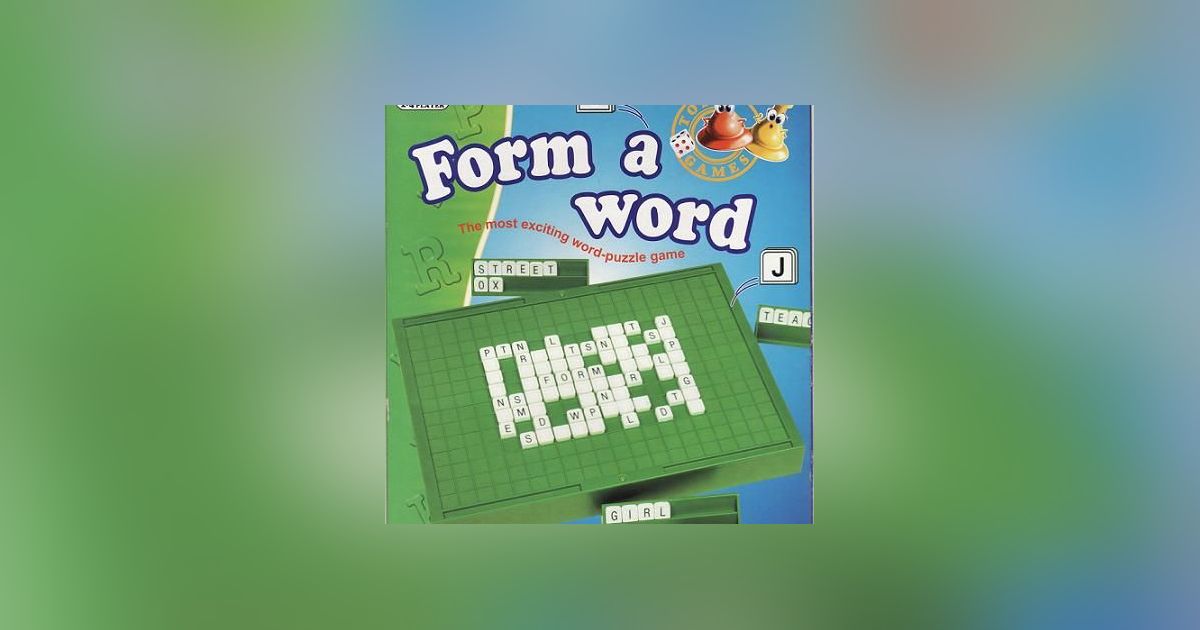 Form A Word | Board Game | BoardGameGeek